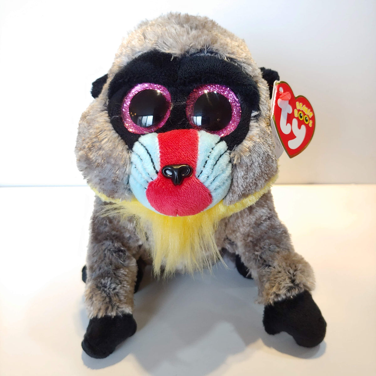 Wasabi the Baboon - Ty Beanie Boo Plush - Style 36895 - Regular 6” 15c ...