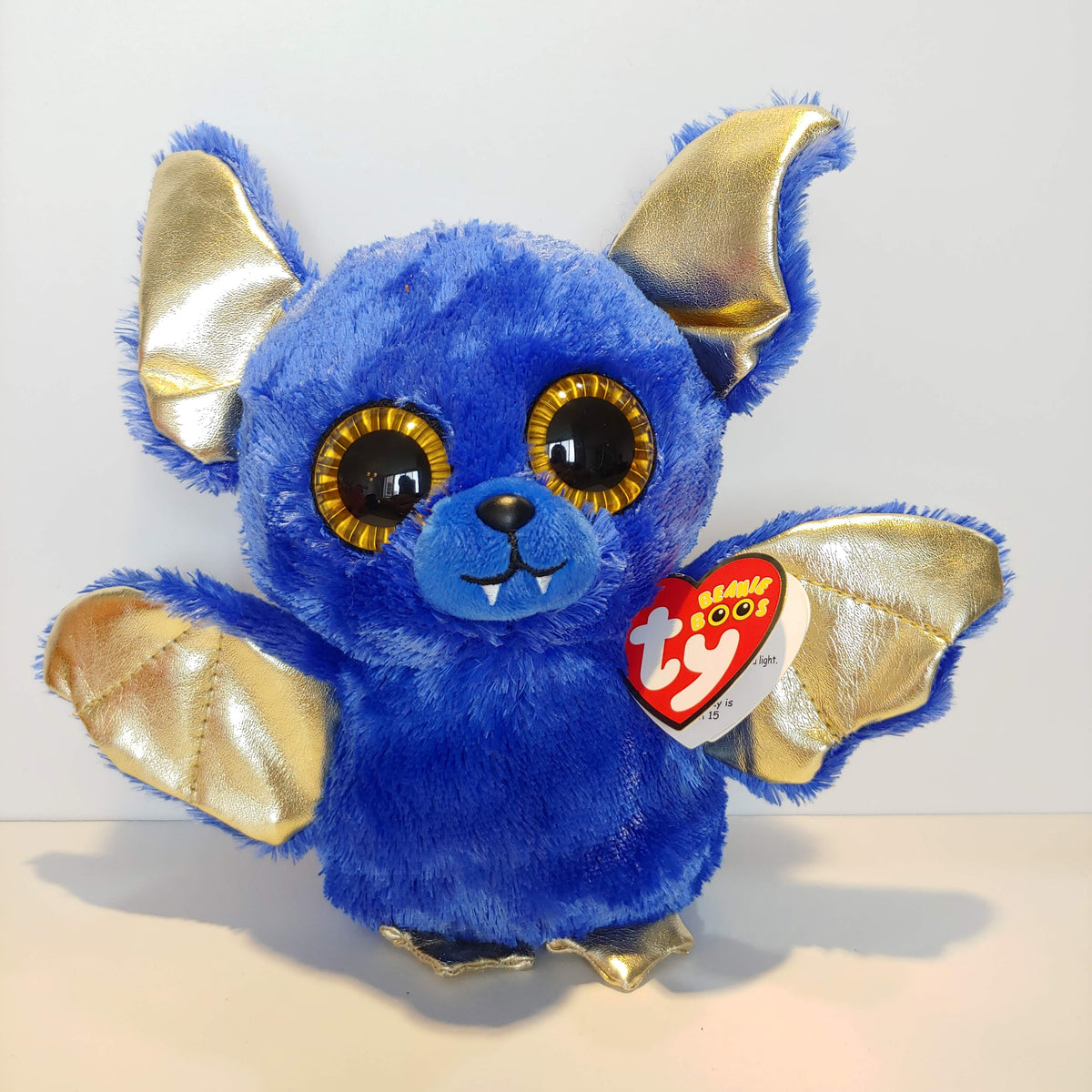 Ozzy the Blue Bat - Ty Beanie Boo Plush - Style 36211 - Regular 6” 15c ...