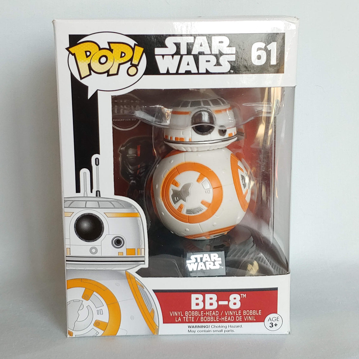 BB-8 #61 - Disney Star Wars - FUNKO POP! Vinyl Bobble-Head - NEW ...