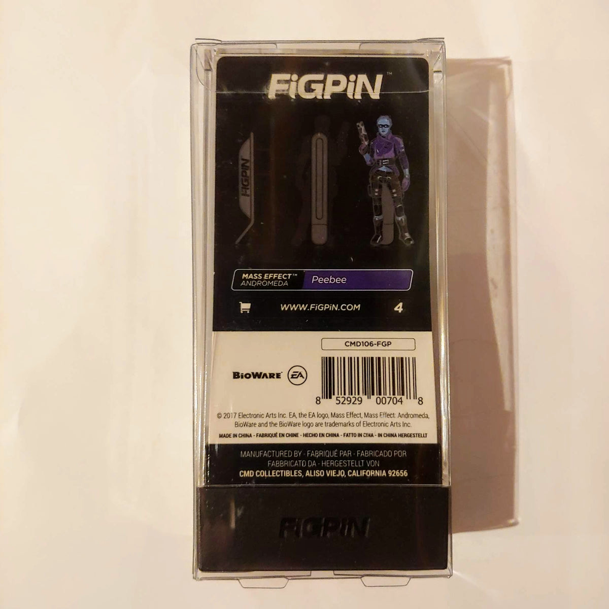 Peebee FiGPiN #4 Mass Effect Andromeda BioWare EA Enamel Pinback ...