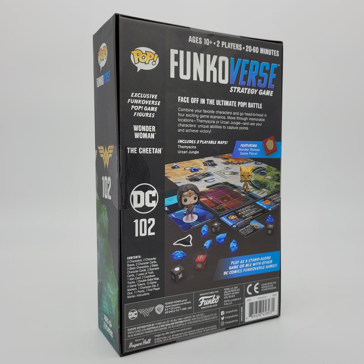DC Comics Funkoverse Strategy Game Funko Pop Expandalone 102 Board Gam ...