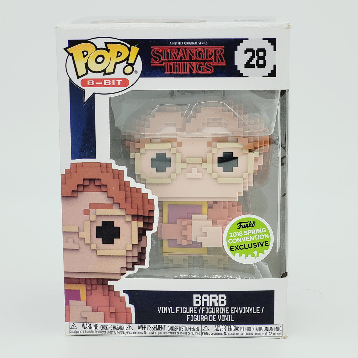 Funko Pop! Barb 28 Stranger Things 8-Bit Vinyl Figure Convention EXCLU ...