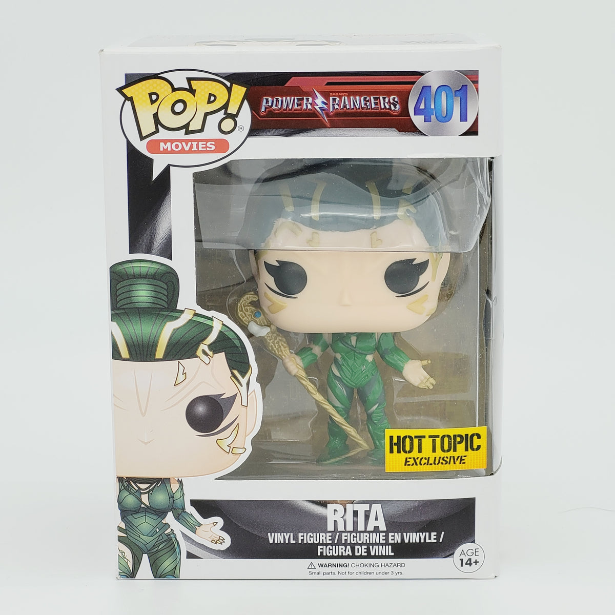 Funko Pop! Rita 401 Power Rangers Movies Vinyl Figure HOT TOPIC EXCLUS ...