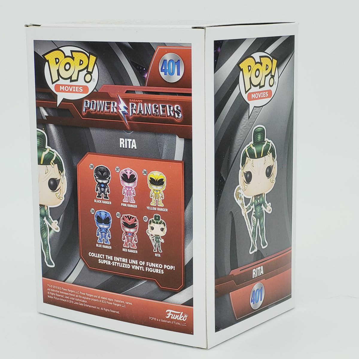Funko Pop! Rita 401 Power Rangers Movies Vinyl Figure HOT TOPIC EXCLUS ...
