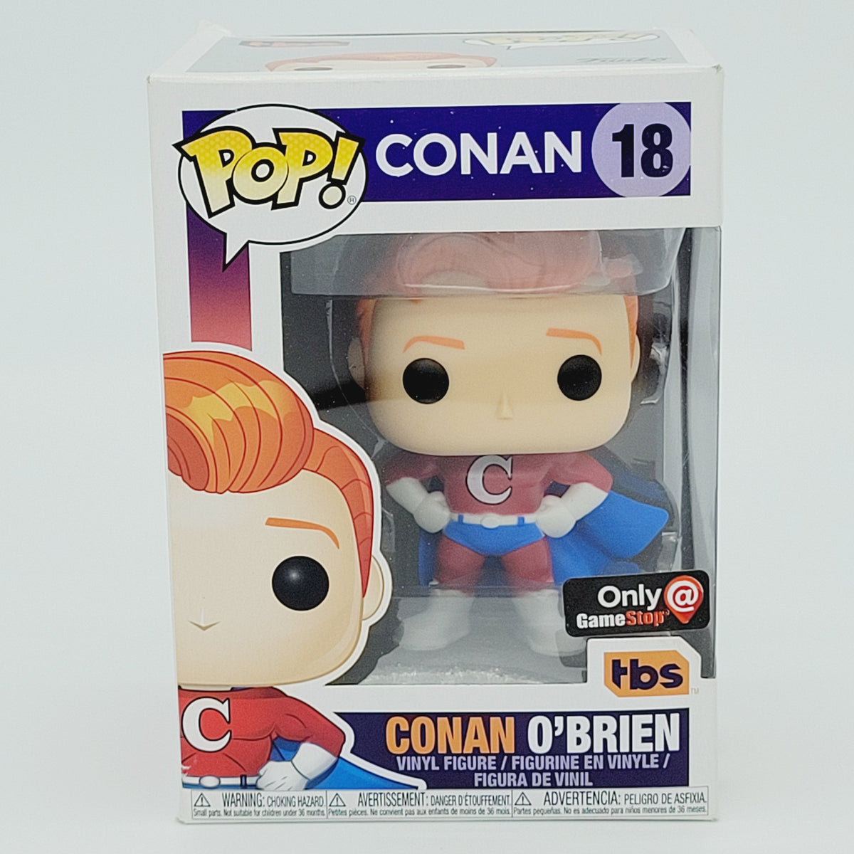 Funko Pop! Conan OBrien 18 Super Conan Vinyl Figure GameStop Exclusive ...