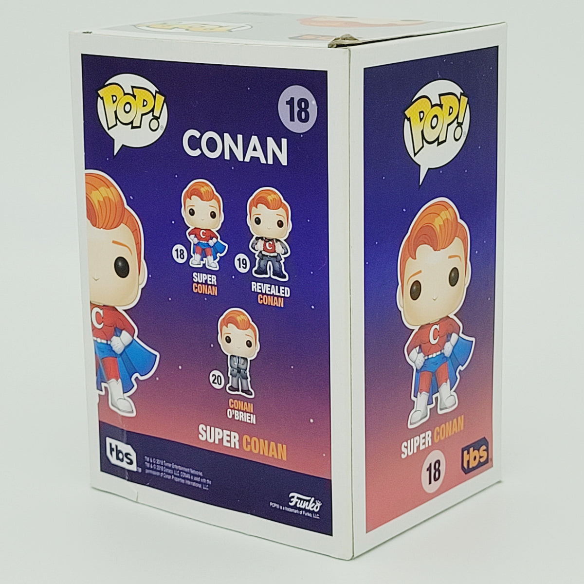 Funko Pop! Conan OBrien 18 Super Conan Vinyl Figure GameStop Exclusive ...