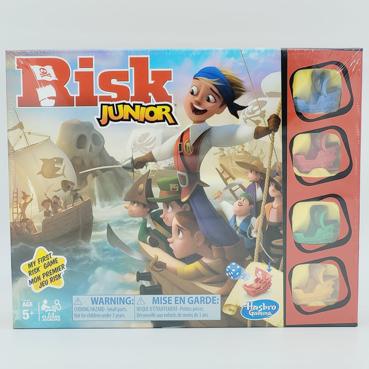 Risk Junior Board Game Hasbro Bilingual English French 2 to 4 Players ...