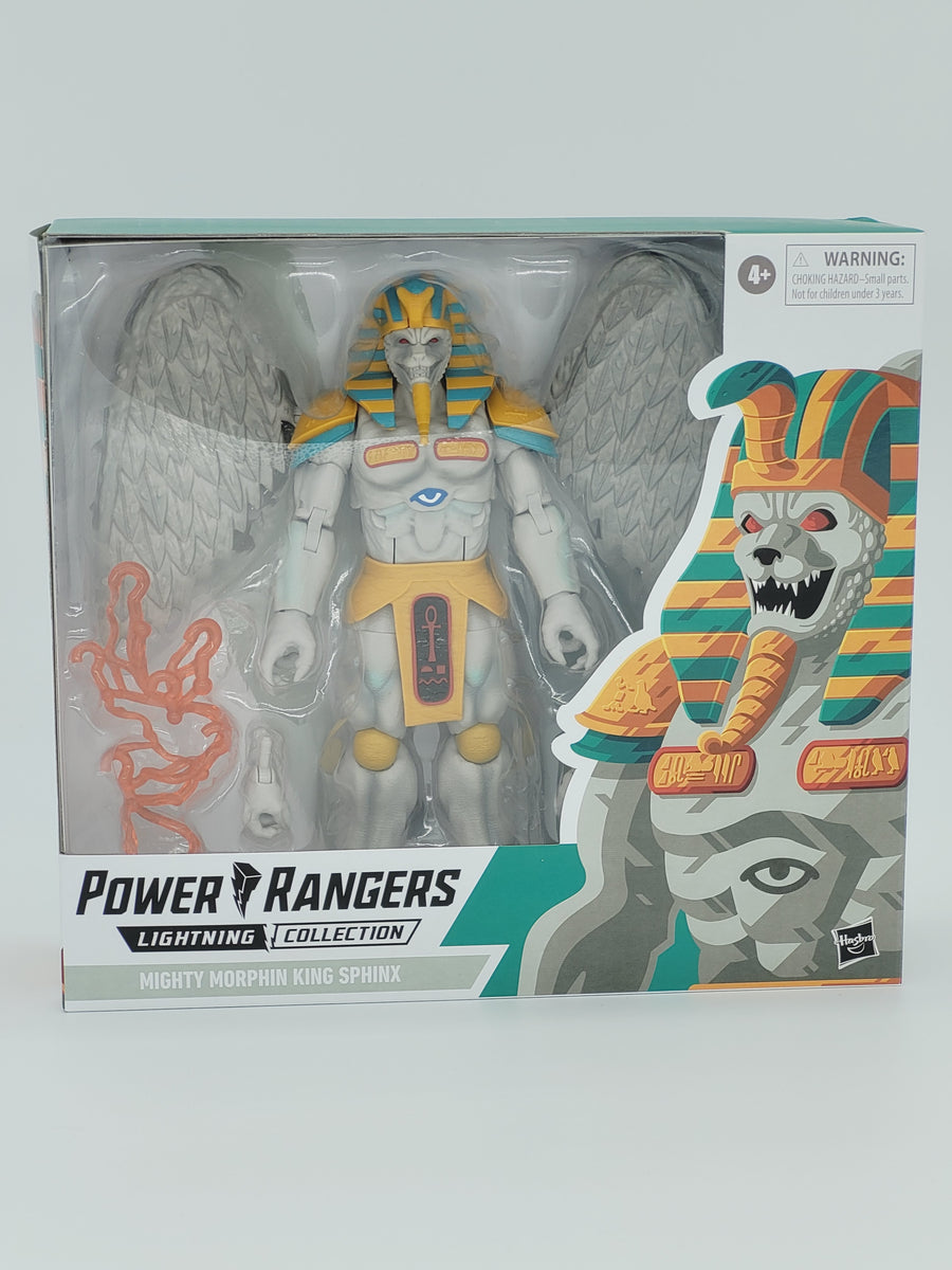 Power Rangers Lightning Mighty Morphin King Sphinx Monsters Collection ...