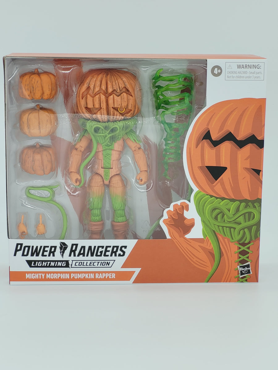 Power Rangers Lightning Mighty Morphin Pumpkin Rapper Monsters Collect ...