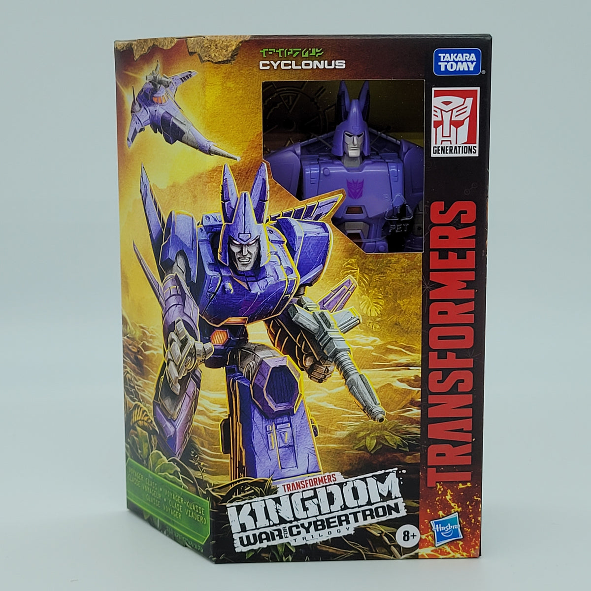 Transformers Generations Voyager Class Cyclonus Figure Kingdom WFC-K9 ...