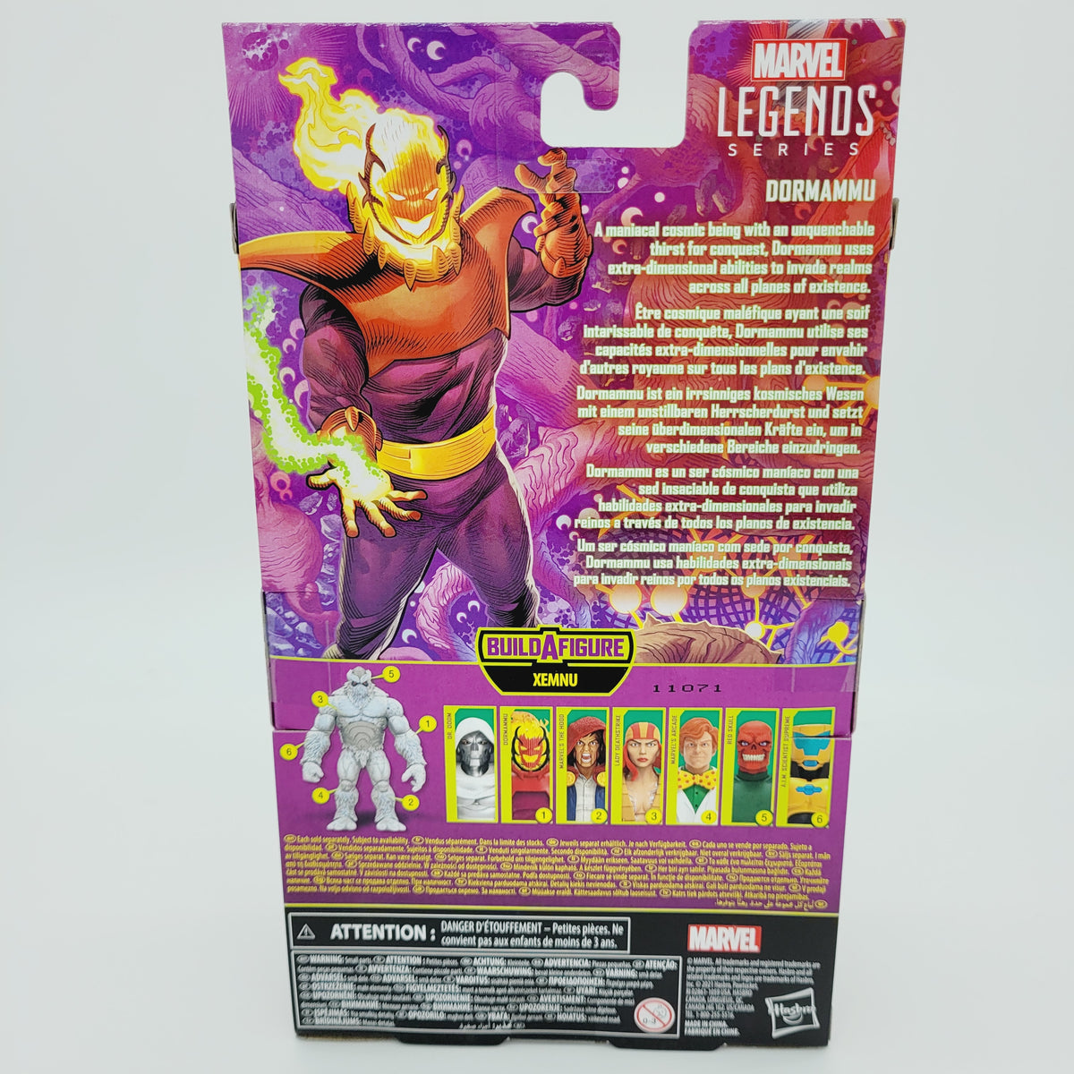 Marvel Legends Super Villains DORMAMMU 6 Inch Action Figure w BAF XEMN ...