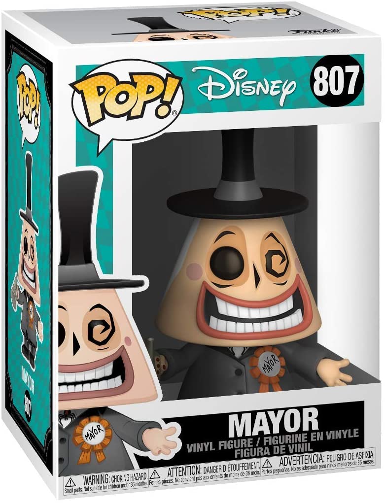 Mayor #807 FUNKO POP DISNEY The Nightmare Before Christmas NBX Vinyl F ...