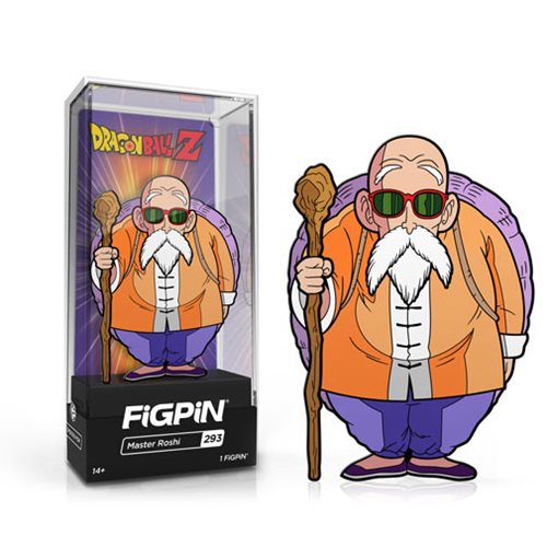 FiGPiN Dragon Ball Z MASTER ROSHI 293 Enamel Pin - EE Exclusive ...