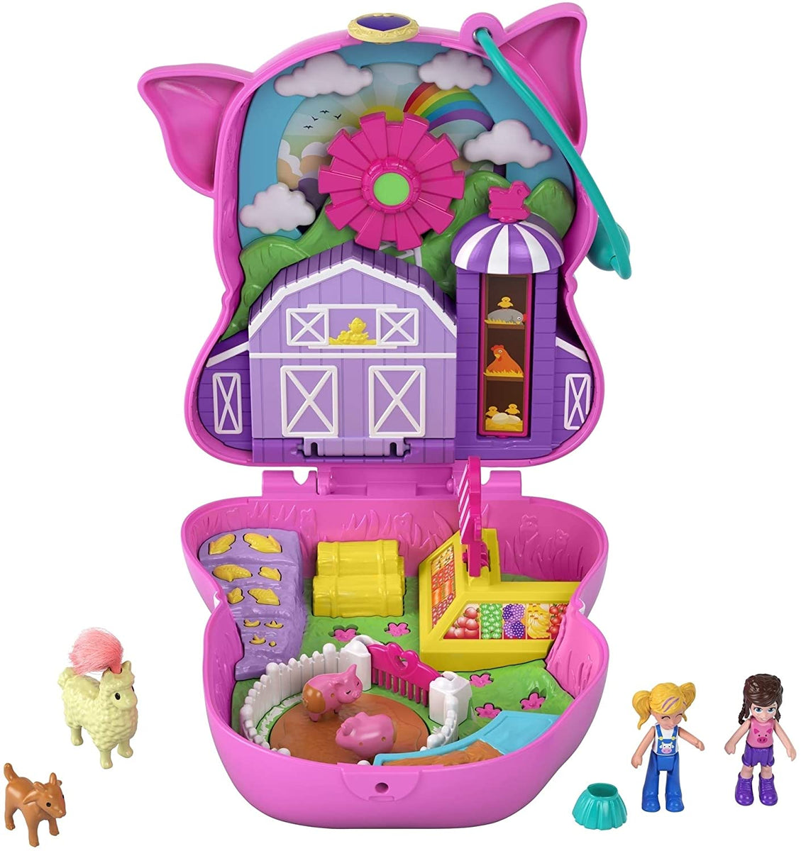 Polly Pocket ON THE FARM PIGGY Playset USA – Goodfind Toys