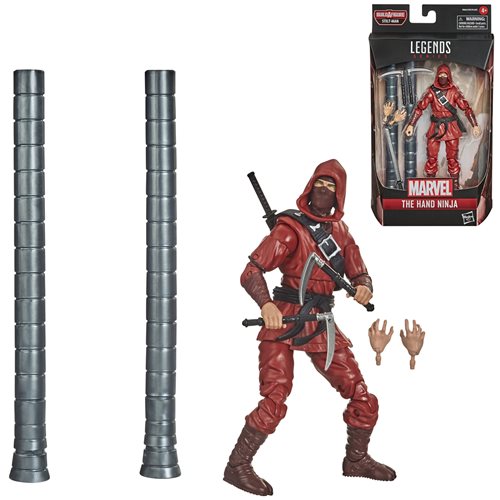 Marvel Legends THE HAND NINJA 6 inch Action Figure with Stilt-Man BAF ...
